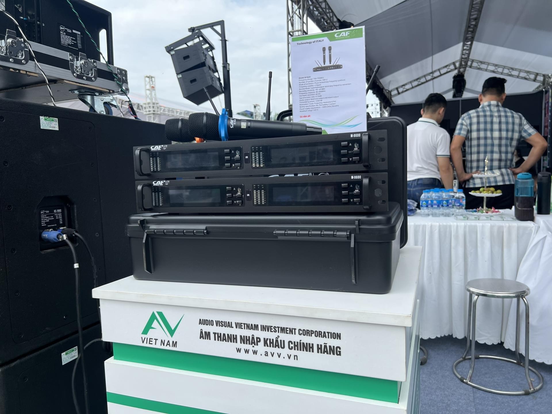 AV Vietnam Demo âm thanh tại Ứng Hòa Event - Wedding Pair